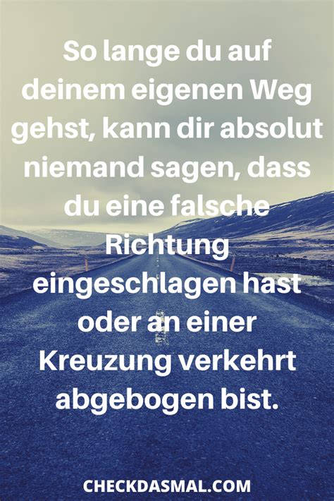 Geh Deinen Eigenen Weg Checkdasmal