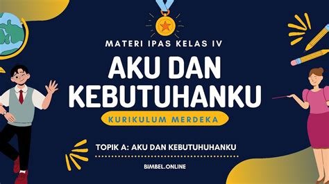Materi IPAS Kelas IV Aku Dan Kebutuhanku Kurikulum Merdeka Semester 2