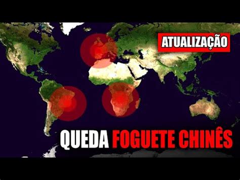 FOGUETE CHINÊS PODE CAIR NO BRASIL CONFIRA AS ÚLTIMAS INFORMAÇÕES
