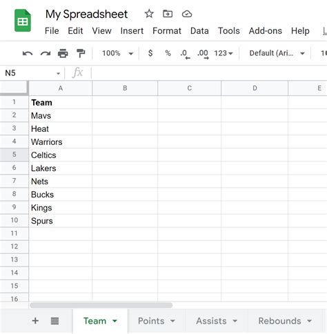 How To Link To Another Tab In Google Sheets With Examples Statology