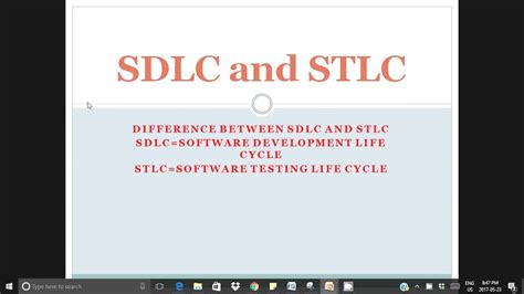 what is sdlc and stlc difference between sdlc and stlc software testing interview question