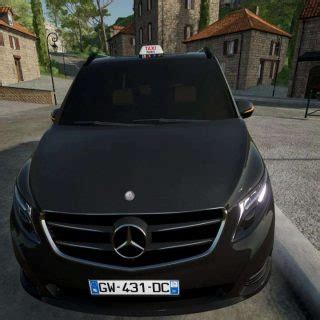 Mercedes Benz Viano Taxi VTC V1 0 0 0 FS25 FS22 Mod