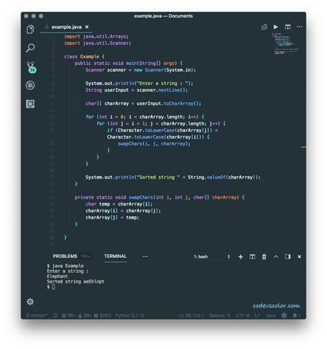4 Ways In Java To Sort A String Alphabetically CodeVsColor