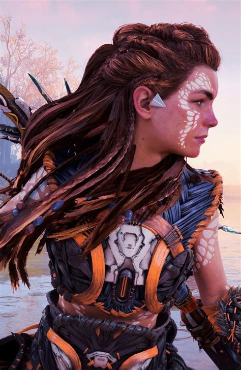 Horizon Forbidden West S Aloy In An Utaru Outfit V Games Video Games