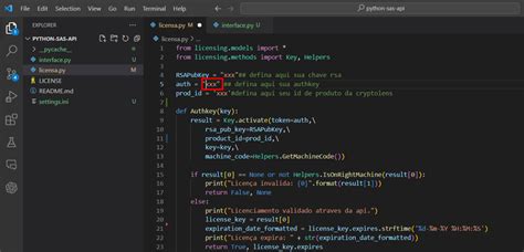 github mattos123 python sas api exemplo de validação de licenciamento via api cryptolens em