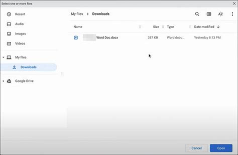 How To Open A Word Document In Google Docs Easeus