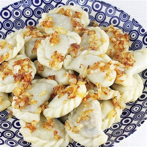 Przepis na pierogi z kaszą gryczaną i grzybami AniaGotuje pl