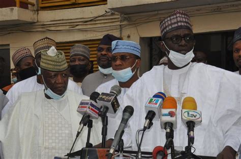 APC Crisis Mai Mala Reconciles Abdul Aziz Yari Kabiru Marafa In Zamafara