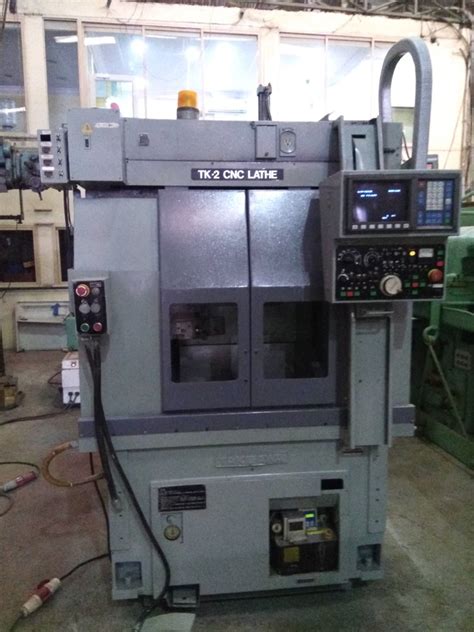 Semi Automatic Tk Takisawa Vertical Cnc Lathe With Fanuc Ot