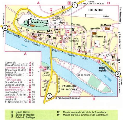 Château de Chinon map Chateau De Chinon Road Trip Adventure Loire