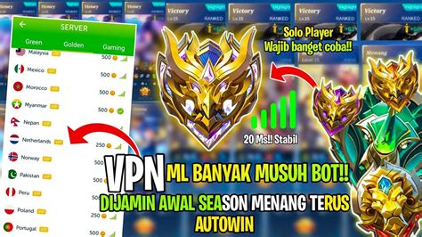 New Season Banyak Musuh Autowin Cara Push Rank Musuh Gampang
