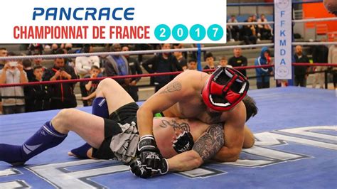 PANCRACE Championnat De France 2017 YouTube