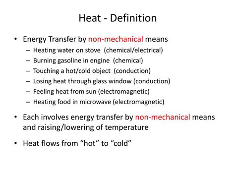PPT Heat And Temperature Change PowerPoint Presentation Free