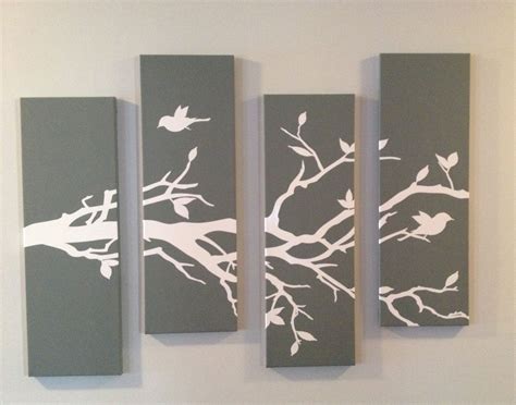 30 Creative And Easy DIY Canvas Wall Art Ideas