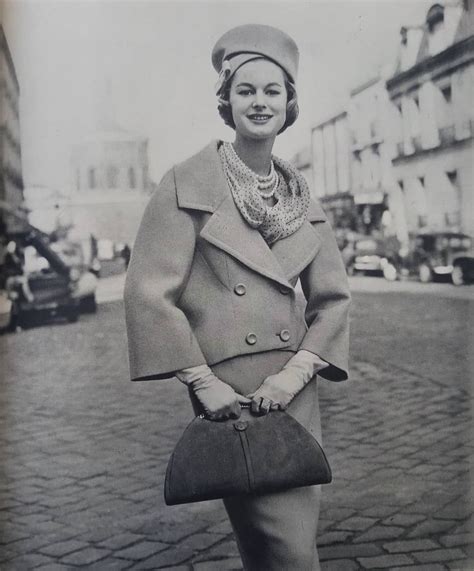 Pierre Balmain P E 1957 Photo Georges Saad Mannequin Monique