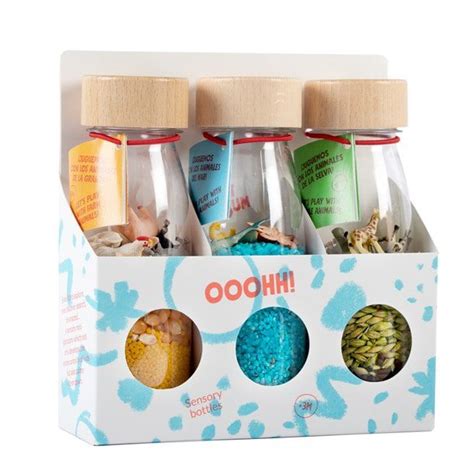 Bouteilles sensorielles Pack Nature Petit Boum MôM es