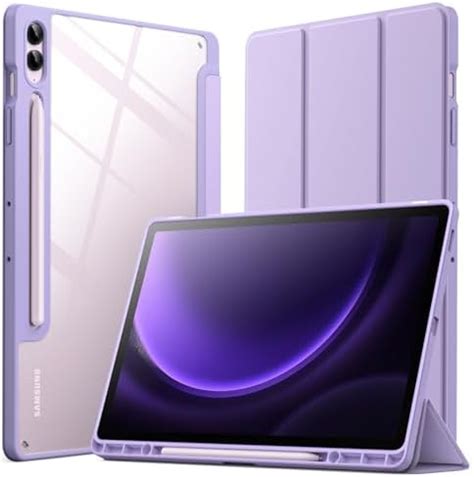 JETech Hülle für Samsung Galaxy Tab S9 FE S9 FE Plus 12 4 Zoll mit S