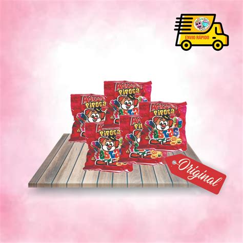 Pipoca Doce Crocante Para Festas 10g Kit Para Sacolinhas E