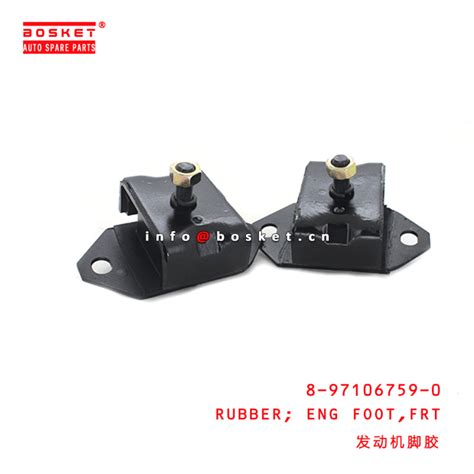 8 97106759 0 Front Engine Foot Rubber 8971067590 Suitable For ISUZU NKR