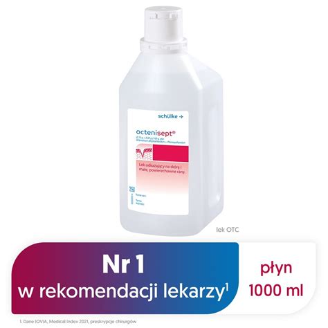Octenisept 0 1g 2g 100g płyn do stosowania na rany błonę śluzową i