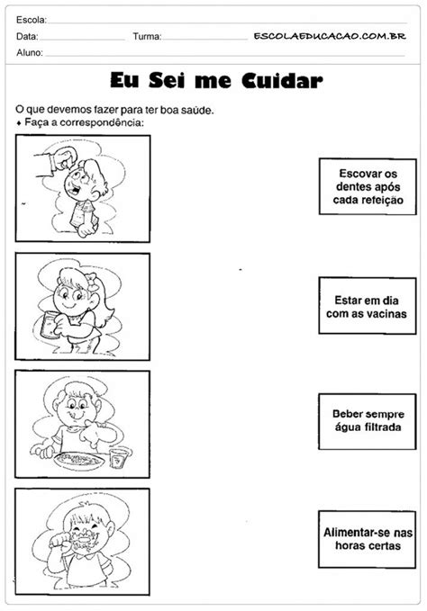 Confira algumas Atividades Dia Mundial da Saúde para imprimir são