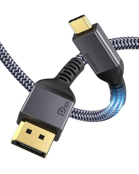 Kabel USB C Na DisplayPort 8K 60Hz Maxonar 4K 60Hz 144Hz 120Hz 5K 60Hz