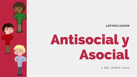Asocial Y Antisocial YouTube