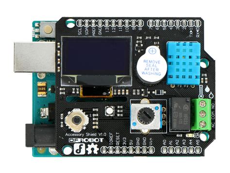 DFRobot Accessory Shield For Arduino Botland Robotic Shop