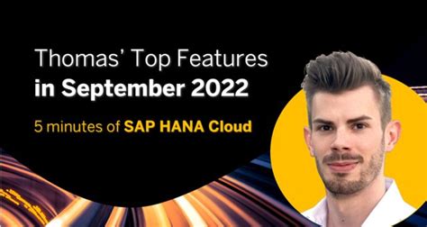 Top New Features In SAP HANA Cloud In September 2022