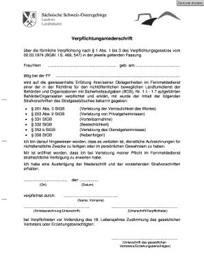 Ausfüllbar Online Verpflichtungserkl rung Sprechfunker Download pdf