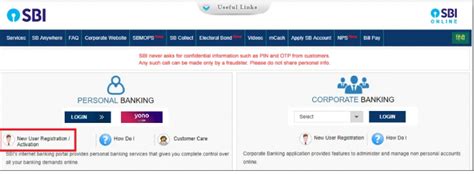 How To Activate SBI Net Banking At OnlineSBI Portal Complete Process