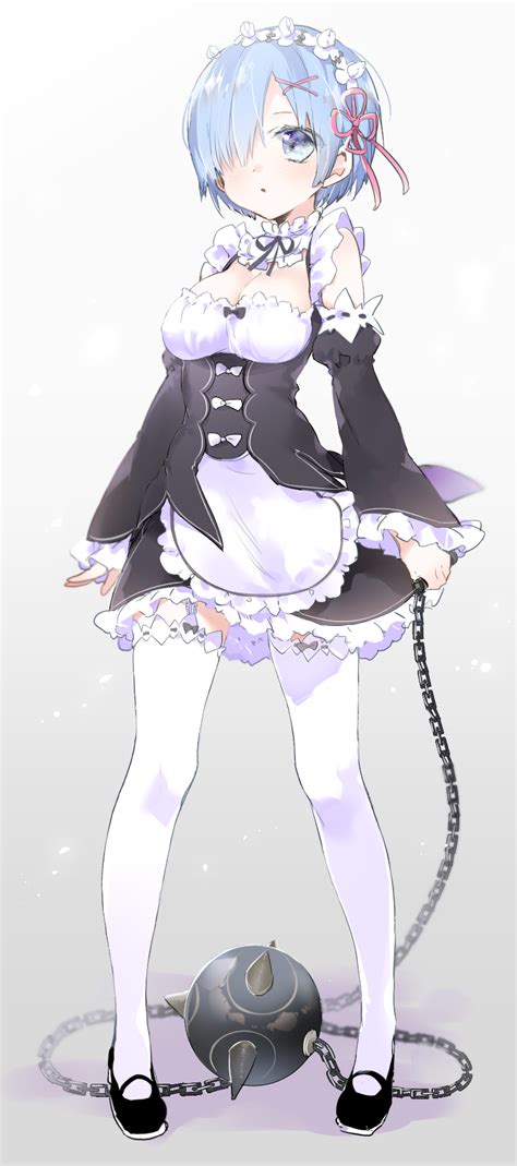 Rem Re Zero Kara Hajimeru Isekai Seikatsu Drawn By Sino Sionori