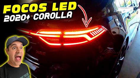 Como Instalar Calaveras Led Secuenciales Corolla Youtube