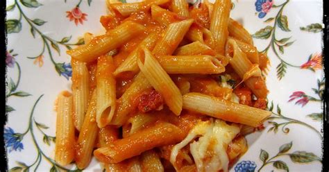 Macarrones Con Tomate Y Chorizo