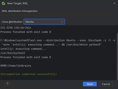 Configure An Interpreter Using Wsl Pycharm Documentation