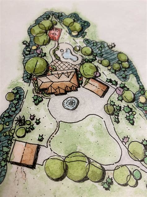 Hand Draw Your Landscape Design In Plan View Ubicaciondepersonas Cdmx