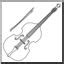 Clip Art Music Notation Eighth Rest B W Labeled Abcteach