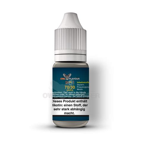 Angebotspack OWL Nikotin Shot 70 30 10 X 10 Ml 20 Mg Mit Banderole