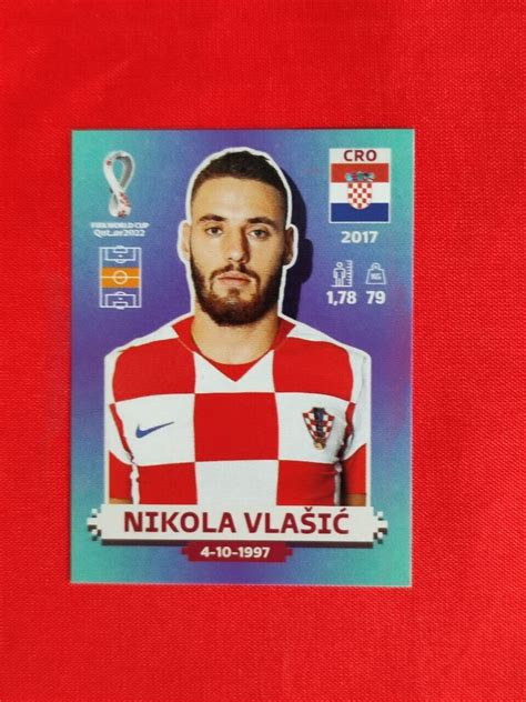Figurina New Sticker PANINI WC Qatar 2022 CRO16 Nikola Vlašić Croazia