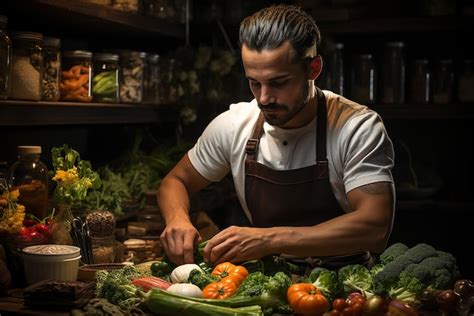 Premium Photo Exceptional Chef Portrait Culinary Excellence