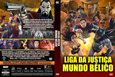 Liga da Justiça Mundo Bélico 2023 DVD R AUTORADO