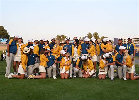 Golf WAGS Do Their Bit As Europe Wins The Ryder Cup