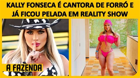 A FAZENDA 2023 Kally Fonseca Vocalista Da Banda Cavaleiros Do