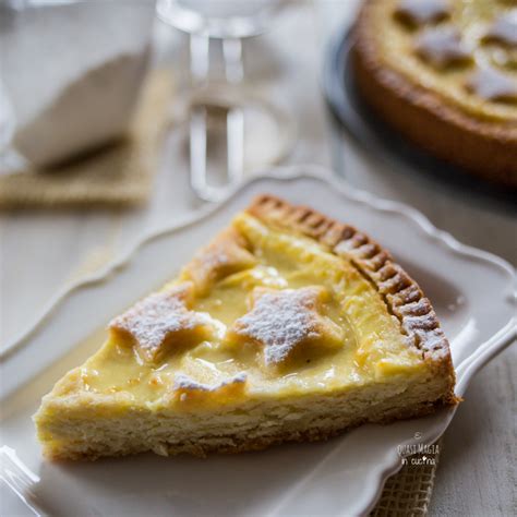 Crostata Morbida Ricotta E Limone Senza Burro E Quasi Magia In Cucina