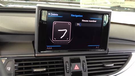 New Audi A6 Navigation Demo YouTube