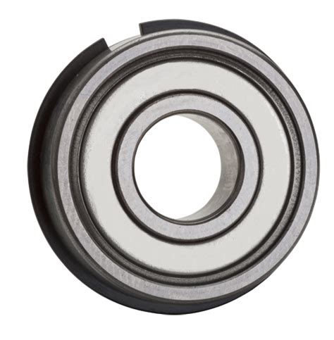 Item 6207ZNR Single Row Radial Ball Bearing Single Shielded W