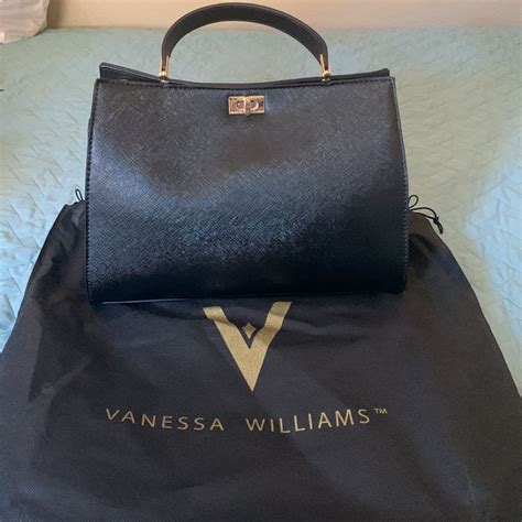 Vanessa Williams Black Collection Large Purse Gem