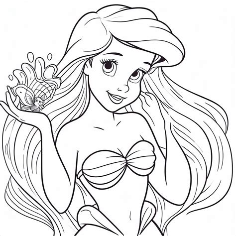 Dibujos De Princesas Disney Para Pintar Cuentos Y Mitología Para Niños