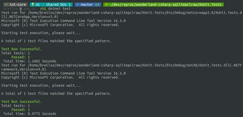 having a not found issue with xunit while using microsoft data sqlite 3 and sqlitepclraw 2 on