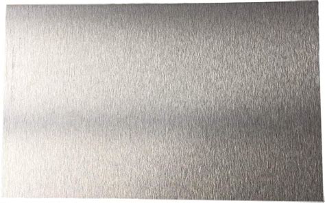 3 0 mm Alu Verbund Platte silber einseitig gebürstet one side brushed